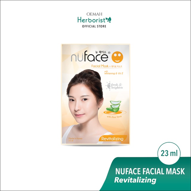 Jual Nuface Facial Mask (Masker Wajah) Revitalizing | Shopee Indonesia