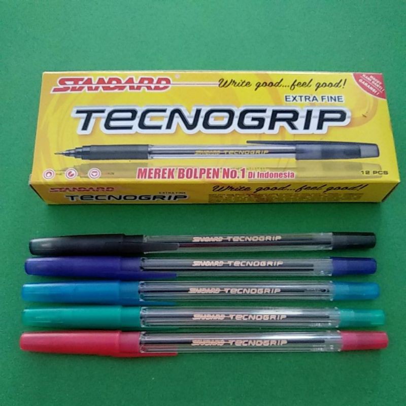 Jual Pulpen Standard Tecnogrip Isi 12 | Shopee Indonesia