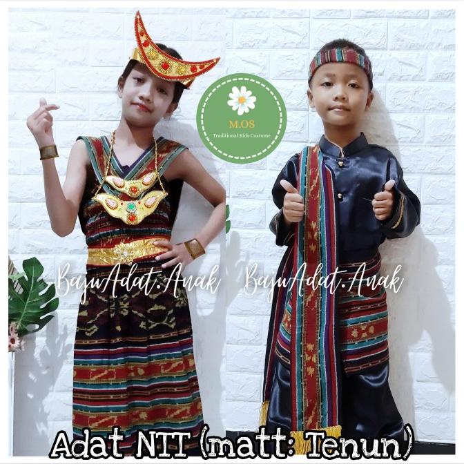 Jual Baju Adat NTT Anak | Pakaian Tradisional NTT Flores | Kostum Adat ...