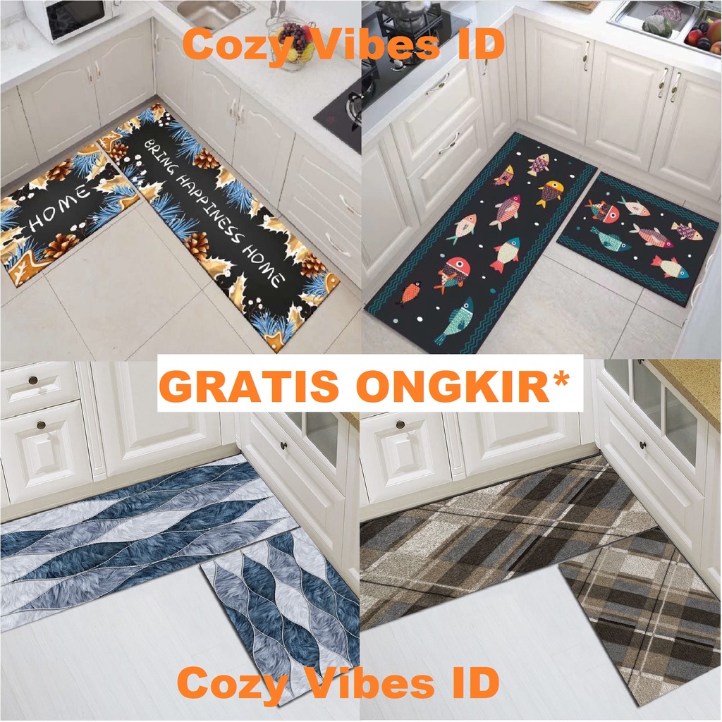 Jual kesed keset dapur 2 in 1 keset kitchen set panjang keset anti ...