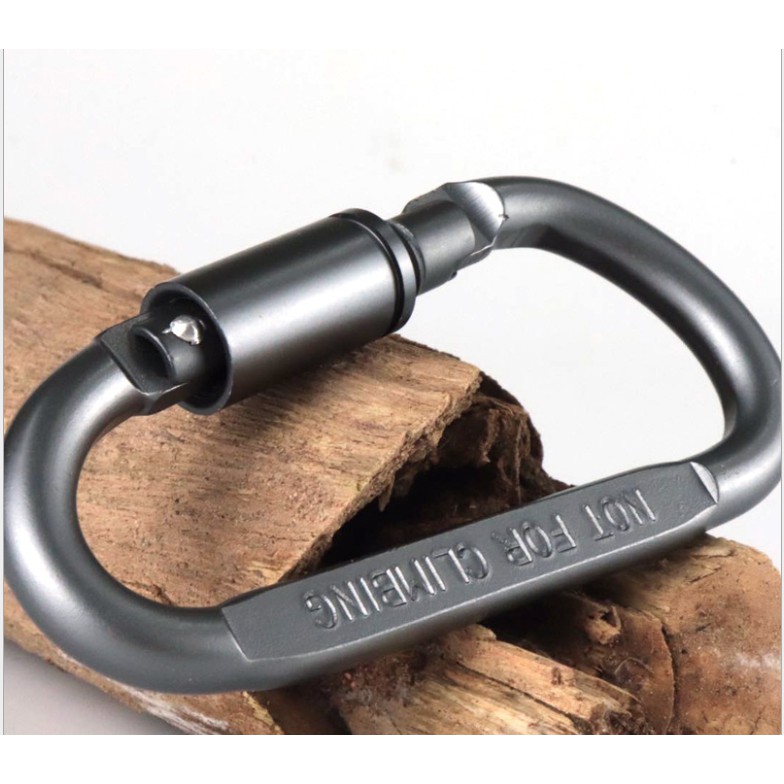 Jual LIXADA Gantungan Carabiner Aluminium Stainless Steel Quickdraw ...