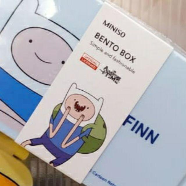Jual ( PROMO MINISO ) Adventure Time Bento box miniso | Shopee Indonesia