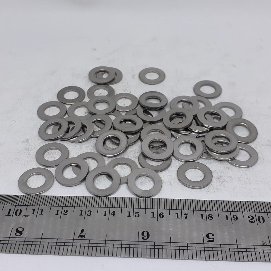 Jual RING PLAT M8 STAINLESS STEEL / RING PLAT STAINLESS M8 SUS 304 ...