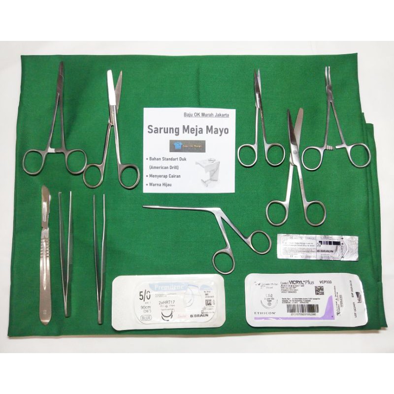 Jual Duk Polos dan Lubang Operasi Sedang / Alas Operasi Polos dan ...