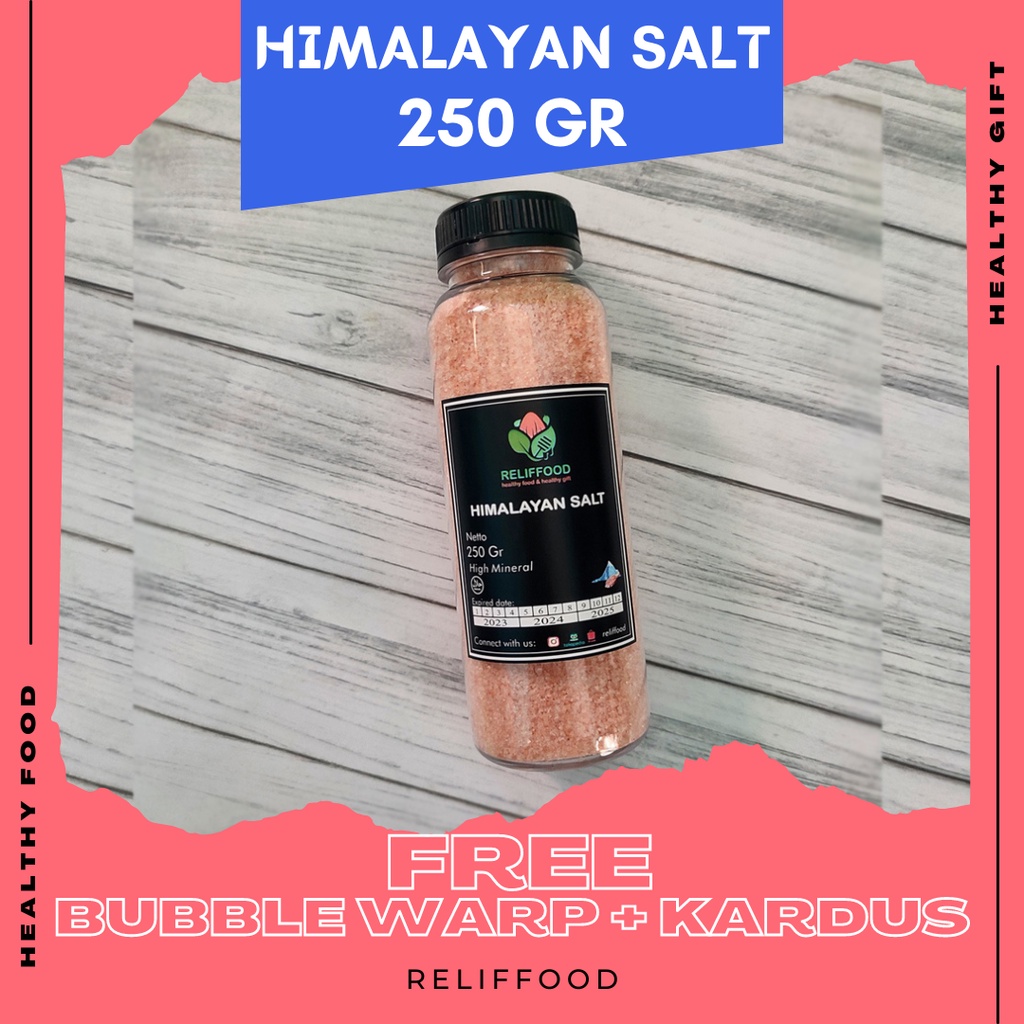 Jual GARAM HIMALAYA 250 GRAM KEMASAN BOTOL | Shopee Indonesia