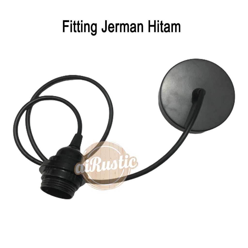 Jual Fitting e27 Jerman - Ftting lampu Gantung komplit kop plafon dan ...