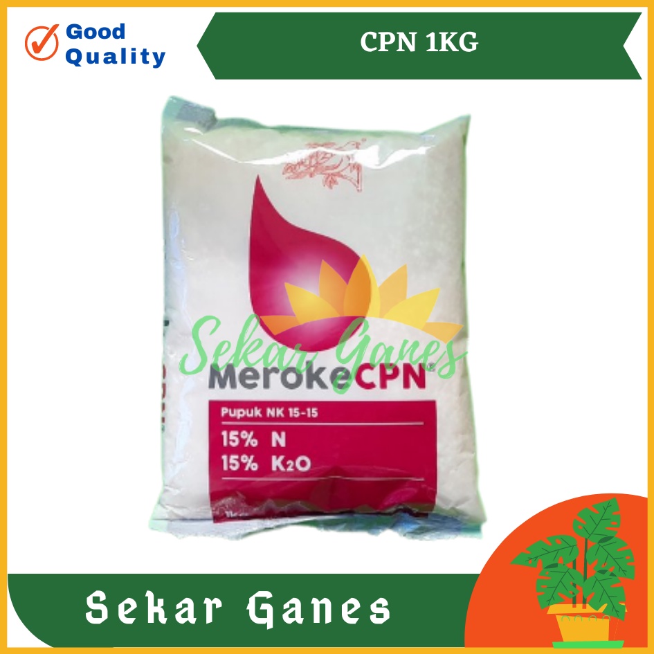 Jual Pupuk Meroke Cpn 1 Kg Kemasan Ori Pabrik Kemasan Kno Merah Bunga ...
