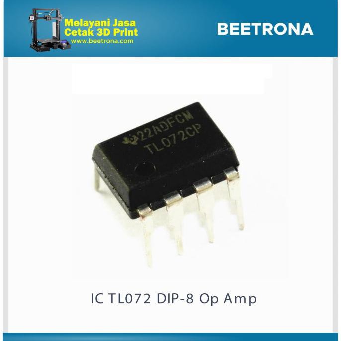 Jual IC TL072 TL072CP Dual Low Noise JFET Input Operational Amplifier IC beetron65 Ayo Beli ...