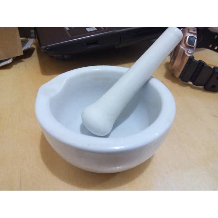 Jual Motar Alat Tumbuk Obat 8cm / penumbuk obat / tempat pengiling obat ...