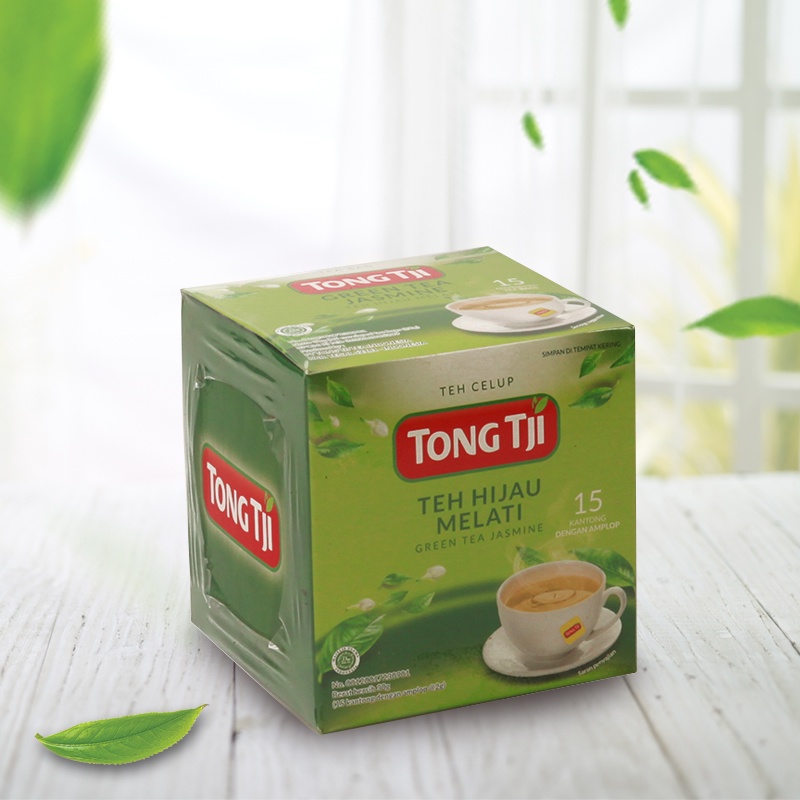 Jual Tong Tji Green Tea Jasmine 15s, Teh Celup per Karton isi 24 pack ...