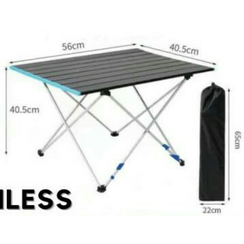Jual Meja Lipat Portable Camping Outdoor Folding Table Aluminium ...