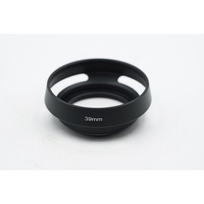 Jual Vented Metal Camera Lens Hood 39 39mm Black Lensa Lenshood Kamera ...