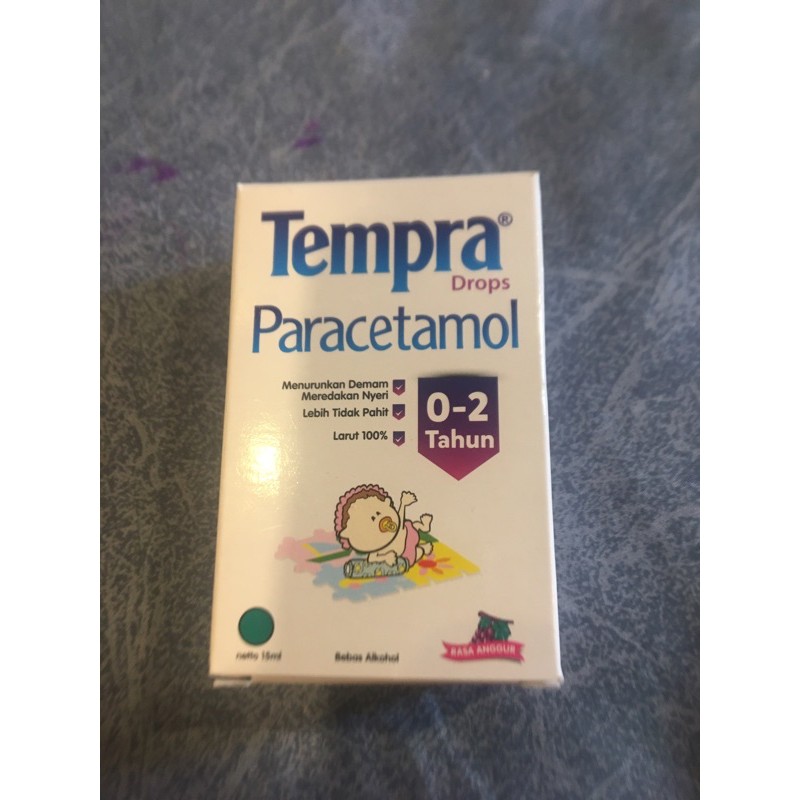 Jual Tempra drops Paracetamol 0-2tahun 15ml | Shopee Indonesia