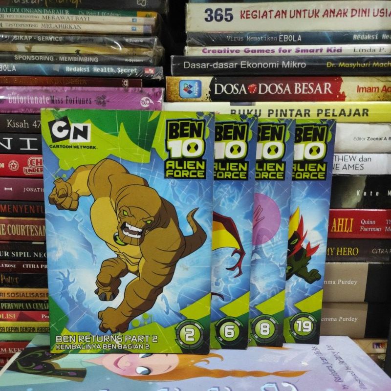 Jual KOMIK ORIGINAL BEN 10 ALIEN KOMIK WARNA BEKAS CABUTAN BOLEH BELI ...
