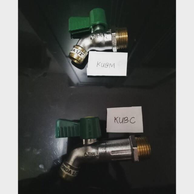 Jual Kran air Onda 1/2 KUBM dan KUBC / kran tembok / kran taman ...