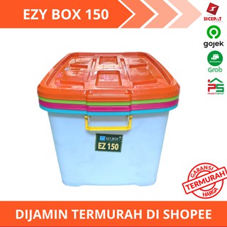 Jual CONTAINER BOX EZY 150 Liter / Container BOX 150L / BOX 75 LITER ...