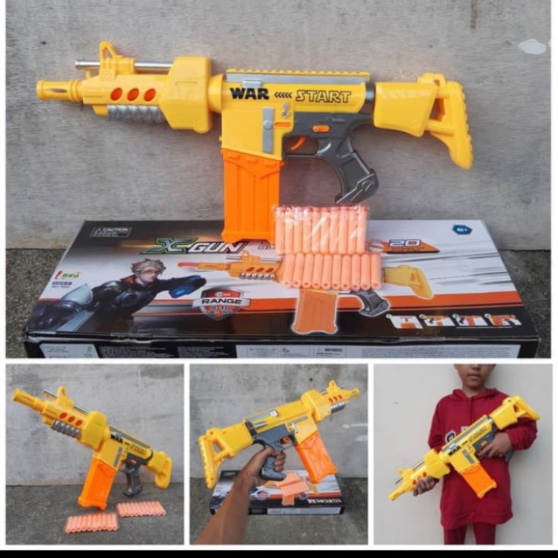 Jual Mainan XGun Nerf Baterai - Senapan Tembak Tembakan Anak Edukatif ...