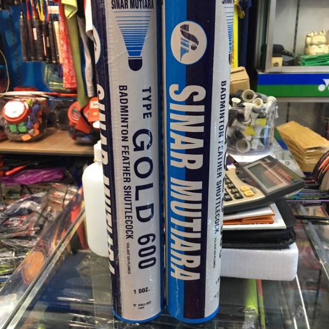 Jual Shuttlecocks badminton SINAR MUTIARA GOLD 600/kok murah/Aksesoris ...