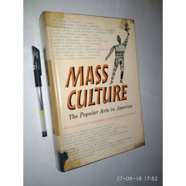 Jual (Original) Mass Culture: The Populer Arts in America - Bernard ...