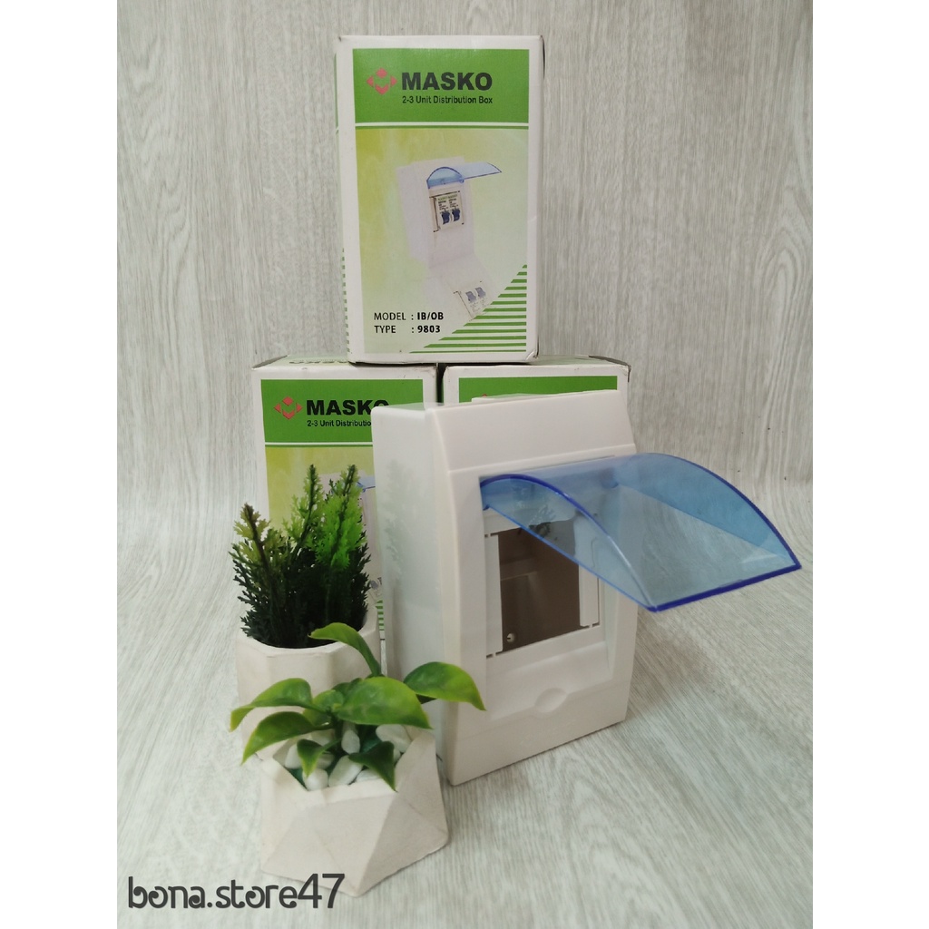 Jual MASKO BOX MCB 2-3 GRUP IB/OB TYPE 9803 || KOTAK MCB || UNIT ...