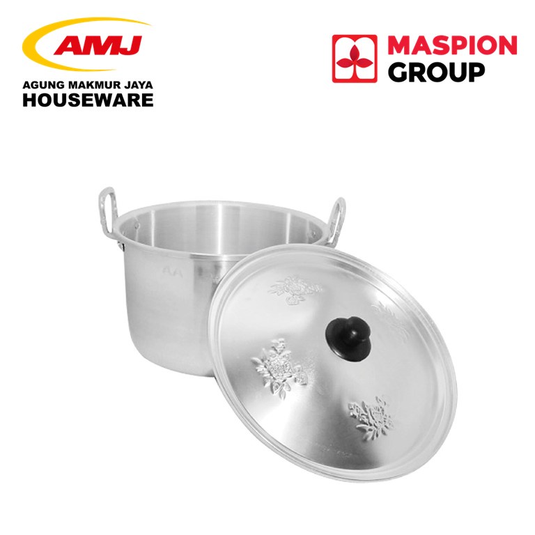 Jual PANCI MASAK ALUMUNIUM / STOCK POT / PANCI TINGGI 28 CM JAWA ...