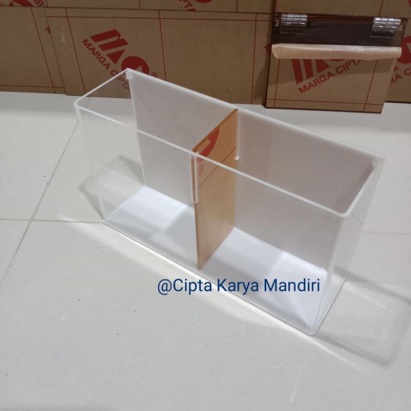 Jual Soliter Akrilik 45 x 6 x 12 ( 5 Kamar ) Soliter Cupang Akuarium ...