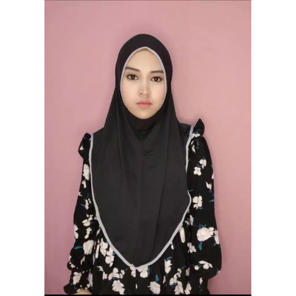Jual PROMO !!!HIJAB JILBAB INSTAN KERUDUNG LIST BERGO SYRIA BASIC ZAIDA ...