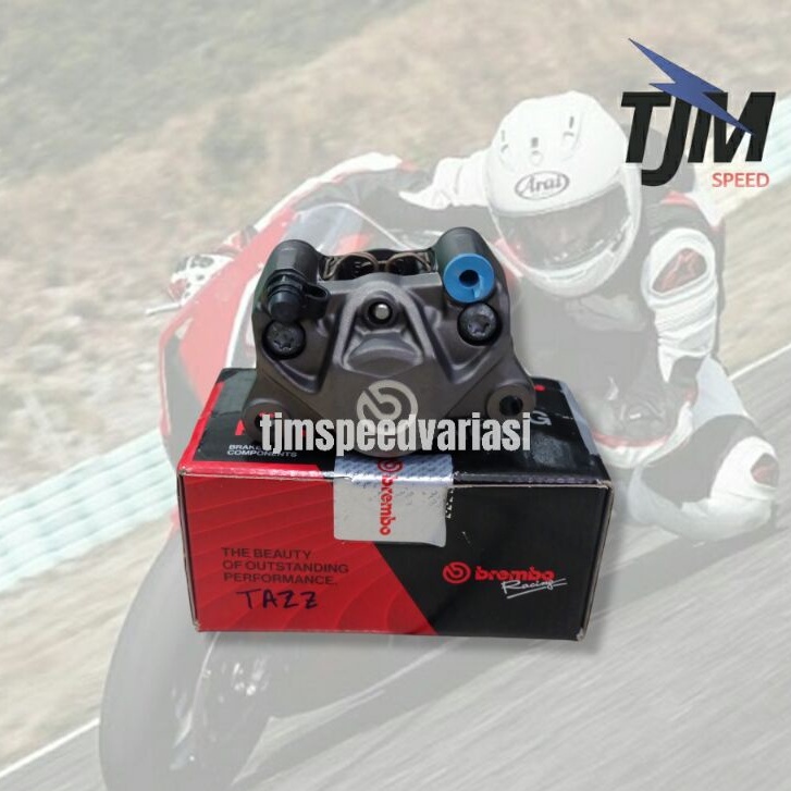 Jual Kaliper / Caliper Brembo P2 2P 2 Piston Grey Silver Logo Universal ORI ITALY | Shopee Indonesia