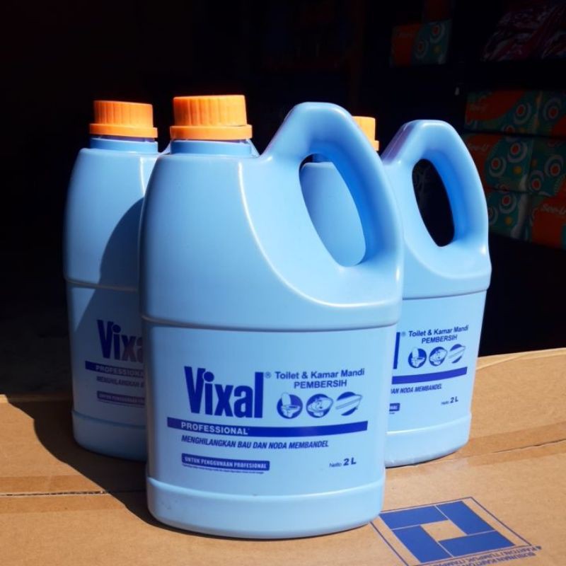 Jual VIXAL 2 LITER PEMBERSHI KAMAR MANDI | Shopee Indonesia