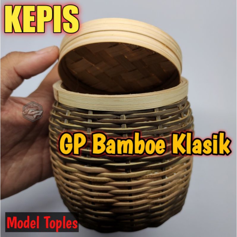 Jual KEPIS BAMBU ANYAM HANDMADE ( Kepis GP Bamboe Klasik) | Shopee ...