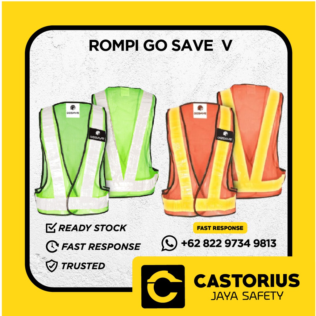 Jual ROMPI SAFETY ROMPI JARING GOSAVE V ROMPI KERJA ROMPI KESELAMATAN ...