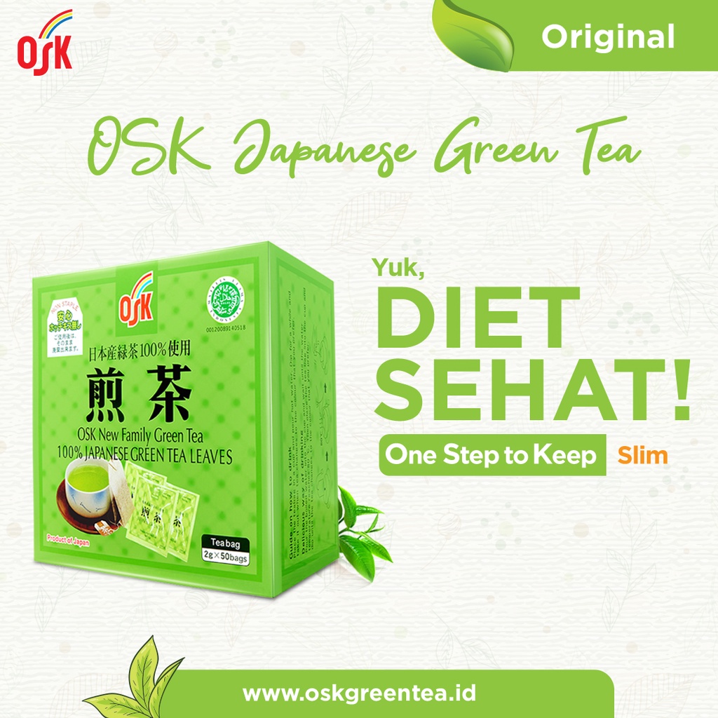 Jual OSK Japanese Green Tea (50 Sachet) | Shopee Indonesia