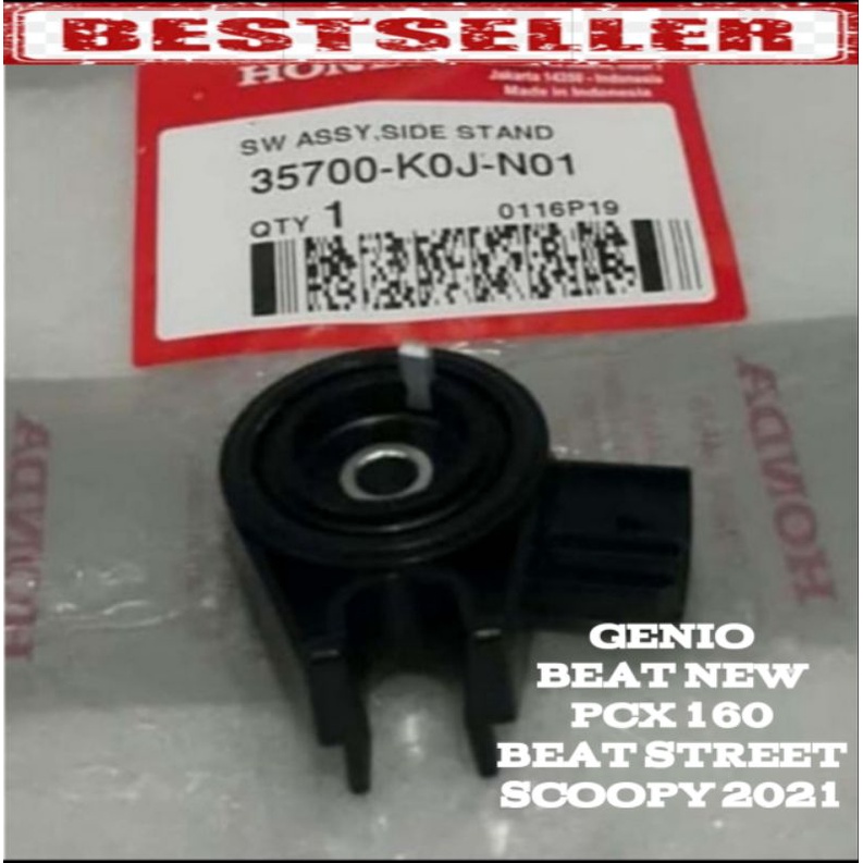 Jual 35700-K0J-N01 SWIT STANDAR SAMPING GENIO BEAT STREET ALL NEW BEAT ...