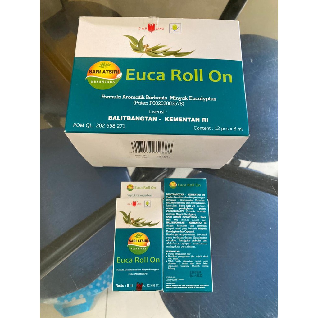 Jual Caplang Cap Lang KEMENTAN RI BALITBANGTAN Euca Eucalyptus Rollon ...