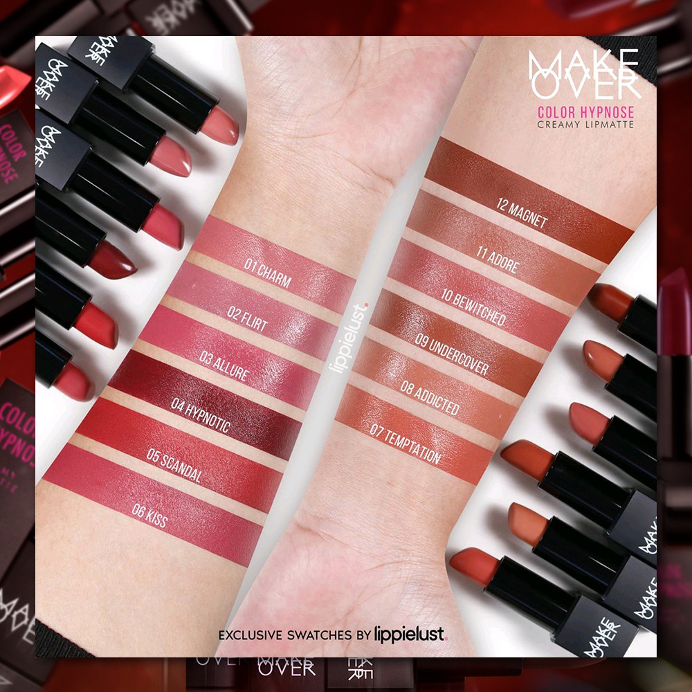 Jual StoryofMU - MAKE OVER Color Hypnose Creamy Lipmatte Lipstick 4.3gr ...