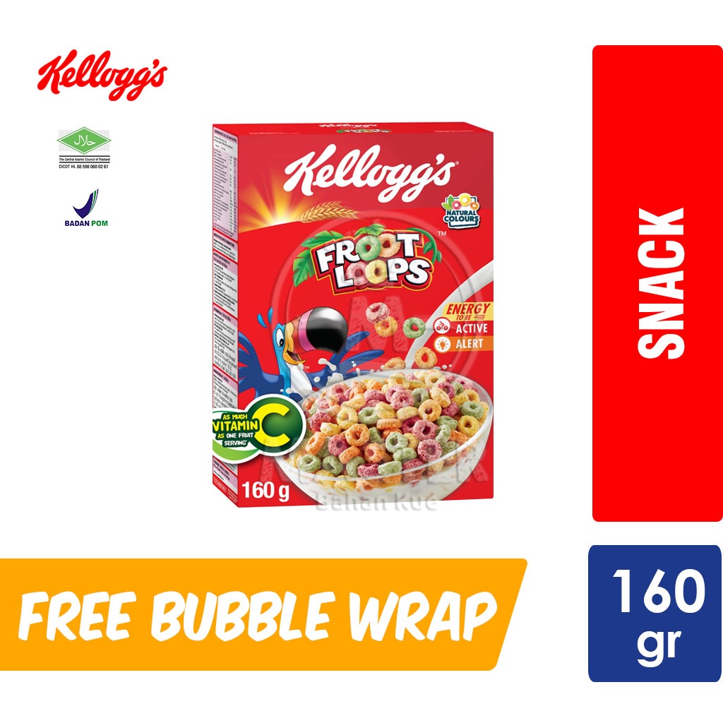 Jual Kelloggs Froot Loops Sereal [150gr] Shopee Indonesia