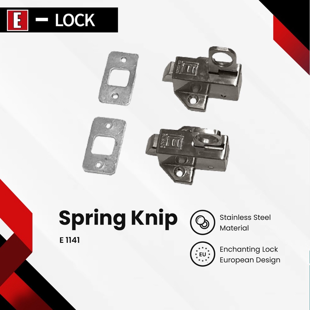 Jual Spring Knip Stainless Elock Europe Enchanting E1141 Kunci Slot ...