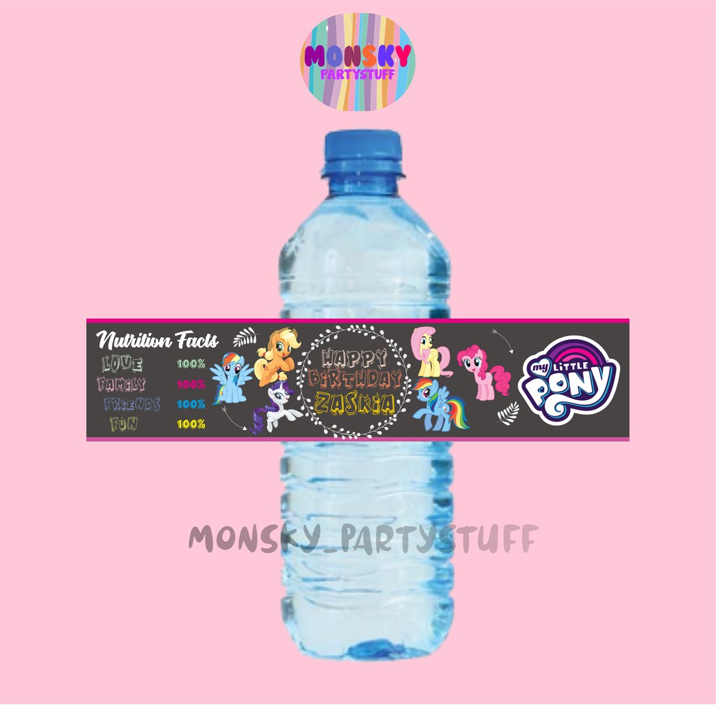 Jual WaterLabel / Label Botol Minum Custom | Shopee Indonesia