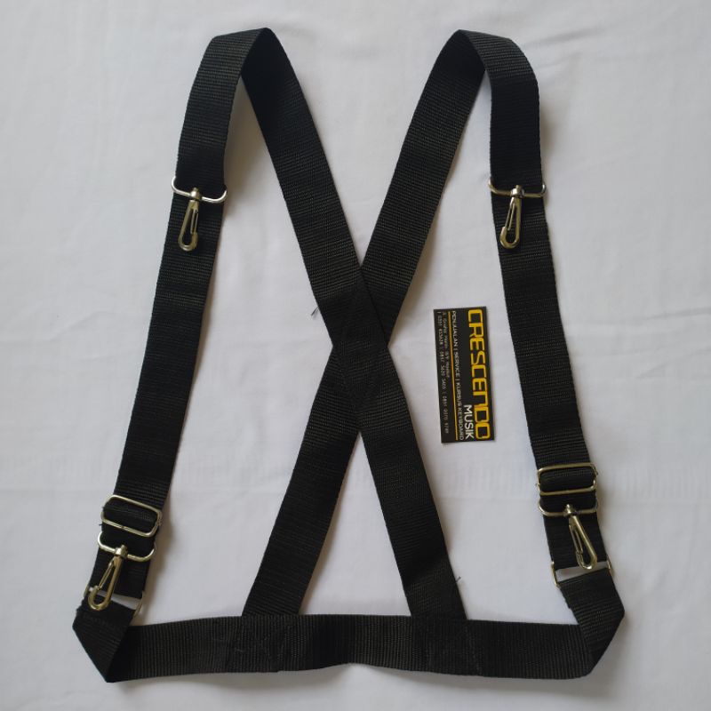 Jual SLING / SABUK BASS MARCHINGBAND/DRUMBAND MODEL ROMPI LUDWIG HITAM ...