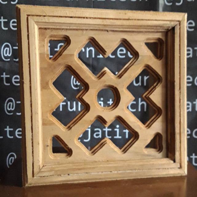 Jual Loster kayu Jati // fentilasi rumah ( KODE N=N1) | Shopee Indonesia