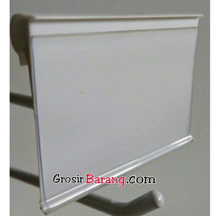 Jual Cantolan mika label harga Hook ram plat rak jaring ram tempat ...