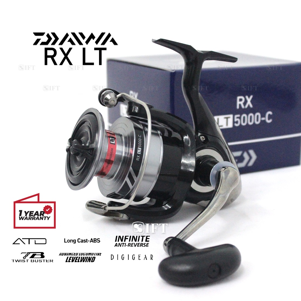 Jual Reel Daiwa RX LT | 1000 2000 2500 3000 4000 5000 | Resmi | Shopee Indonesia