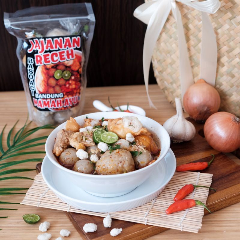 Jual Baso Aci Cuanki Bandung Bakso Aci Instant Gurih Pedas Segar Bumbu ...