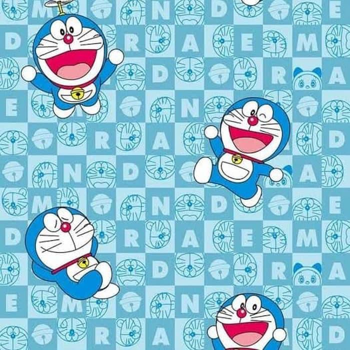 Jual PREMIUM JAMINAN MUTU WALL PAPER STIKER WALLPAPER DORAEMON ...