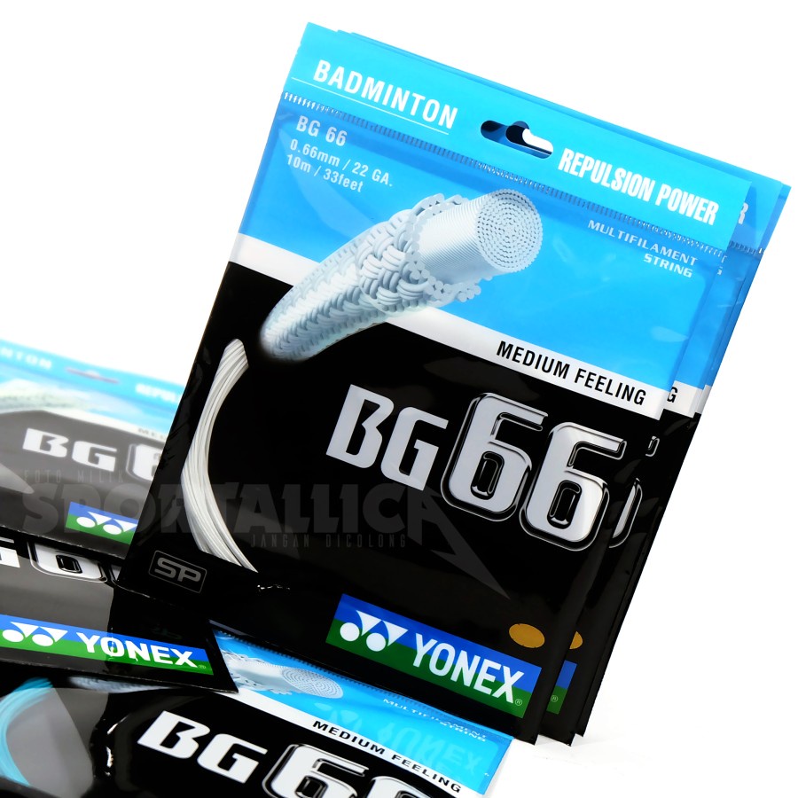 Jual SENAR YONEX BG 66 BG66 ORIGINAL MADE IN JAPAN - HOLOGRAM EMAS KODE ...