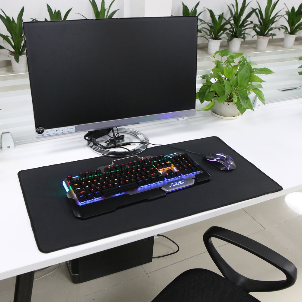 Jual Gaming Mouse Pad Lebar Besar size 40 x 90 cm Alas Polos ukuran 400 ...