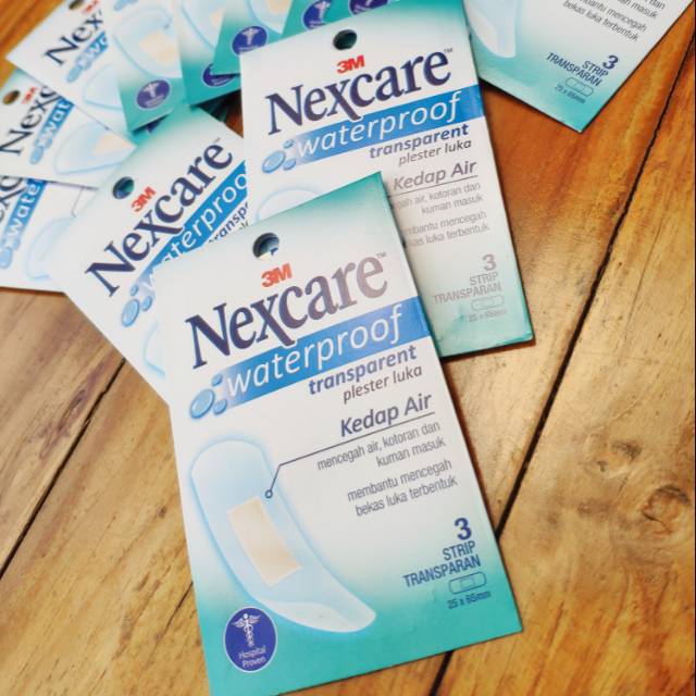 Jual 3M Nexcare Waterproof - Plester Luka Transparan Waterproof ...