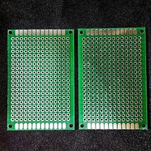 Jual PCB Dot Matrix lubang Double Layer Through Hole 4x6cm FR4 ...