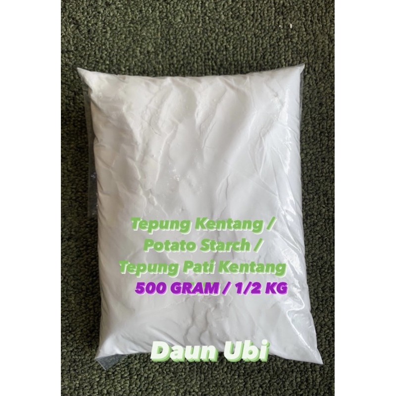 Jual Potato Starch / Tepung Kentang / Tepung Pati Kentang - 500GRAM (1 ...