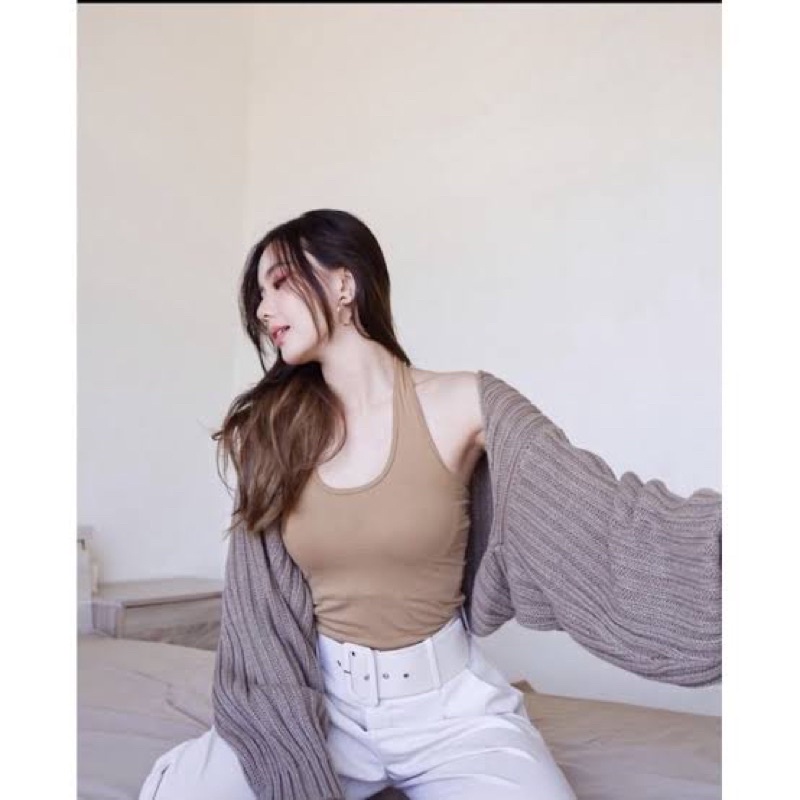 Jual LIAM Oversize Crop Cardigan - Bolero Cardy Rajut | Shopee Indonesia